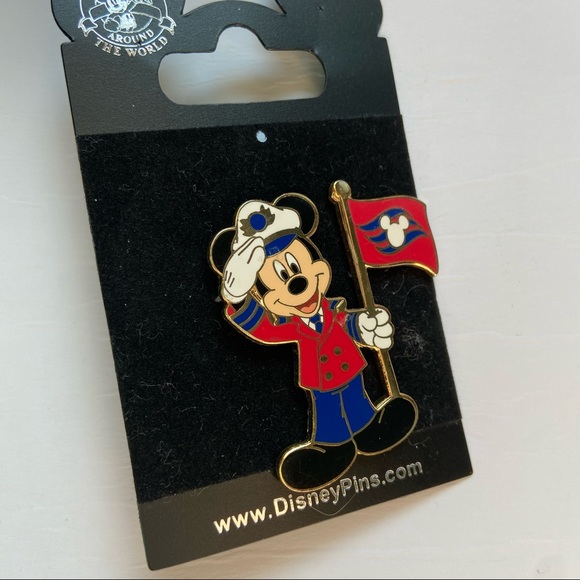 Disney | Art | Rare Disney Cruise Line Captain Mickey Mouse Saluting W ...